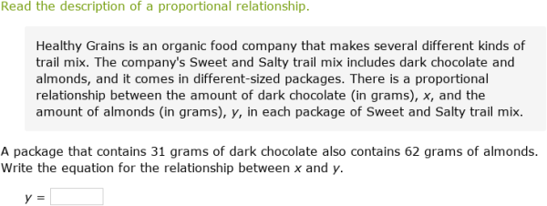 IXL - Write and solve equations for proportional relationships (Grade 7 ...