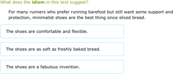 IXL - Interpret figures of speech (Grade 8 English practice)