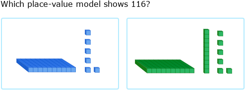 IXL - Place value models - up to hundreds (Grade 2 maths practice)
