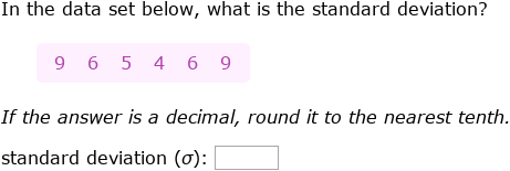 IXL - Variance and standard deviation (Grade 12 maths practice)