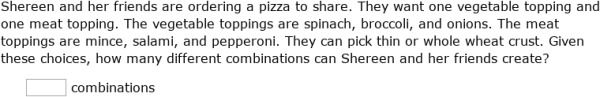 IXL - Combinations (Grade 3 maths practice)