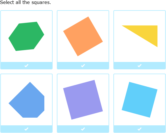 IXL - Select two-dimensional shapes (Grade 2 maths practice)