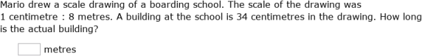 IXL - Scale drawings: word problems (Grade 5 maths practice)