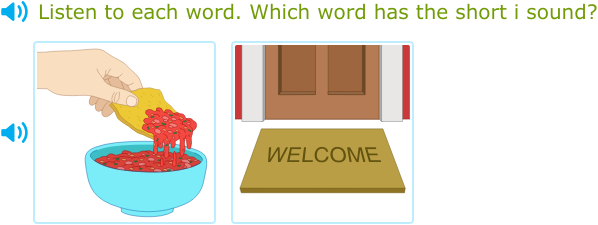 IXL - Find the short i word (Reception English practice)