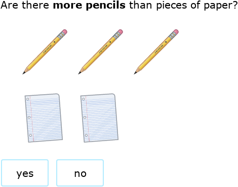 IXL - Fewer, more and same (Reception maths practice)