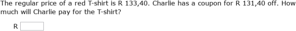 IXL - Add and subtract money amounts: word problems (Grade 6 maths ...