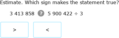 IXL - Estimate quotients (Grade 4 maths practice)