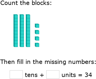 IXL - Counting tens and units - up to 99 (Grade 1 maths practice)