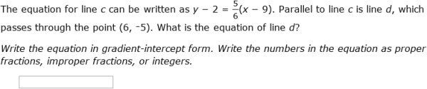 IXL - Write an equation for a parallel or perpendicular line (Grade 10 ...