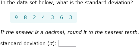 IXL - Variance and standard deviation (Grade 9 maths practice)