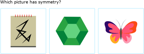 IXL - Symmetry (Grade 1 maths practice)