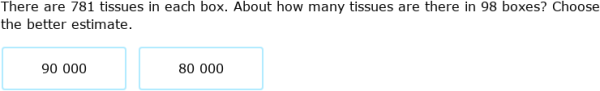 IXL - Estimate products: word problems (Grade 4 maths practice)