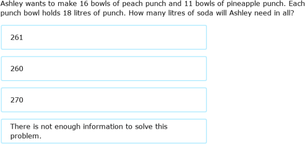 IXL - Word problems with extra or missing information (Grade 5 maths ...