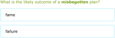 IXL - Words with mis- (Grade 9 English practice)