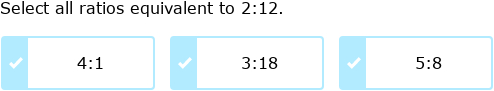 IXL - Identify equivalent ratios (Grade 4 maths practice)