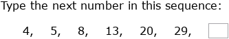 IXL - Number sequences: mixed review (Grade 5 maths practice)