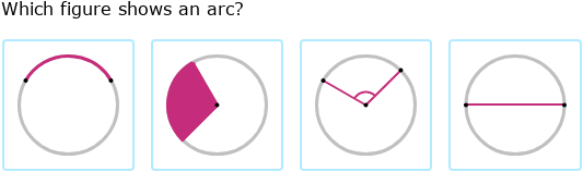 IXL - Parts of a circle (Grade 6 maths practice)