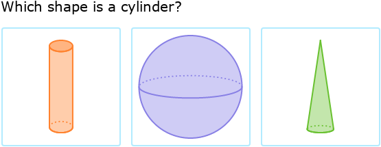 IXL - Select three-dimensional shapes (Reception maths practice)
