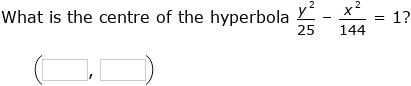 IXL - Find the centre of a hyperbola (Grade 11 maths practice)