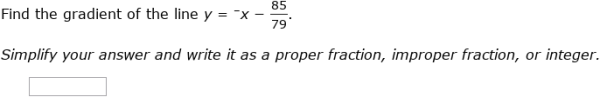 IXL - Find the gradient and y-intercept of a linear equation (Grade 9 ...
