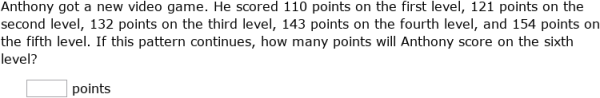 IXL - Number patterns: word problems (Grade 4 maths practice)