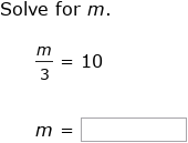 IXL - Solve one-step equations with whole numbers (Grade 6 maths practice)