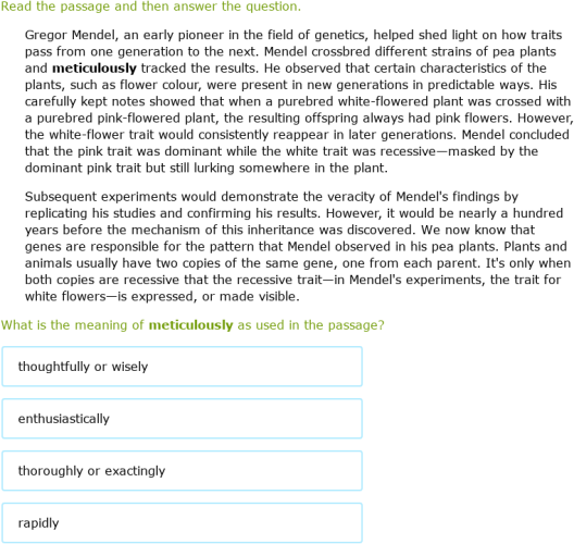 IXL - Use context to identify the meaning of a word (Grade 11 English ...
