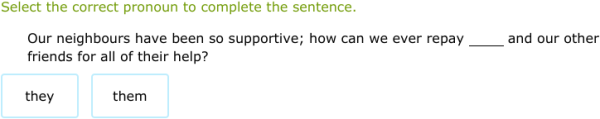 IXL - Compound subjects and objects with pronouns (Grade 8 English ...