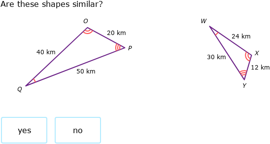 IXL - Identify similar figures (Grade 10 maths practice)
