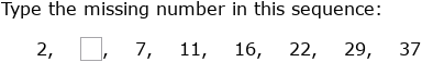 IXL - Number sequences: mixed review (Grade 6 maths practice)
