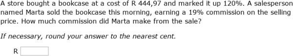 IXL - Multi-step problems with percents (Grade 9 maths practice)