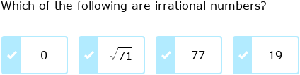 IXL - Classify numbers (Grade 7 maths practice)