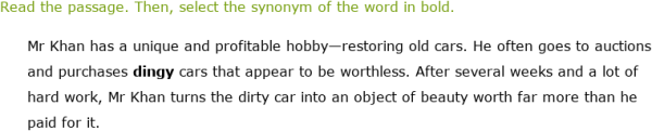 IXL - Determine the meaning of words using synonyms in context (Grade 6 ...