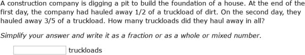 IXL - Add and subtract fractions: word problems (Grade 7 maths practice)