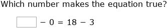 IXL - Balance subtraction equations - up to 18 (Grade 2 maths practice)