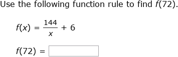IXL - Evaluate a function (Grade 9 maths practice)