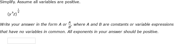 IXL - Power rule with rational exponents (Grade 10 maths practice)