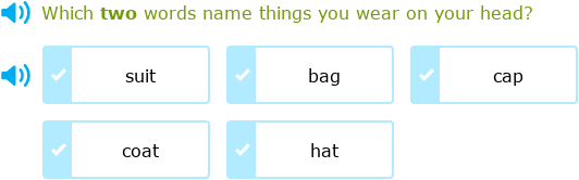 IXL - Find the words with related meanings (Grade 2 English practice)