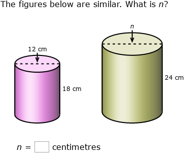 IXL - Similar solids (Grade 8 maths practice)