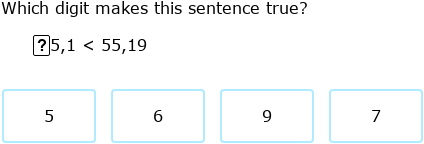 IXL - Compare decimal numbers (Grade 4 maths practice)