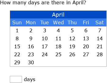 IXL - Read a calendar (Grade 3 maths practice)