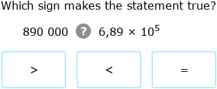 Ixl Compare Numbers Written In Scientific Notation Grade 8 Maths
