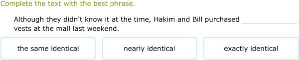 IXL - Use words accurately and precisely (Grade 12 English practice)