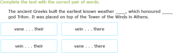 IXL - Use the correct frequently confused word (Grade 7 English practice)