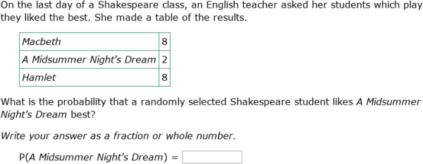 IXL - Probability of simple events (Grade 8 maths practice)
