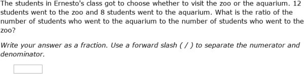 IXL - Understanding ratios (Grade 8 maths practice)