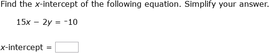 IXL - Standard form: find x- and y-intercepts (Grade 9 maths practice)