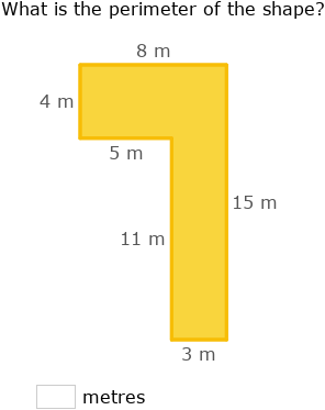 IXL - Perimeter of rectilinear shapes (Grade 3 maths practice)