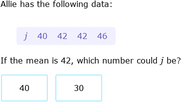 IXL - Mean, median and mode: find the missing number (Grade 5 maths ...