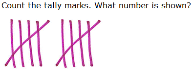 IXL - Tally marks - up to 10 (Reception maths practice)